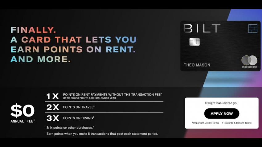 BILT Rewards Credit Card | Credit Comeup